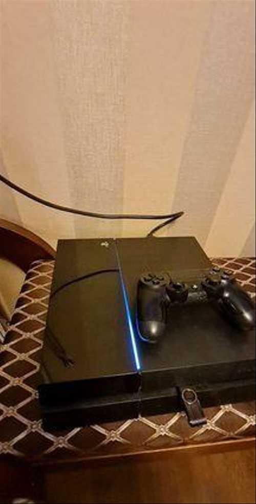 Sony PS4 fat 500Gb прошитая (7.55)