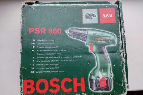 Шуруповерт bosch psr 960