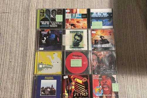CD компакт диски: Jazz. Funk. Hiphop. Rap. Pop