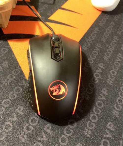 Мышь проводная Redragon Memeanlion Chroma черный