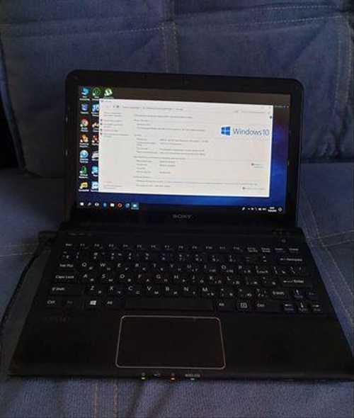 Ноутбук Sony vaio SVE111B11V