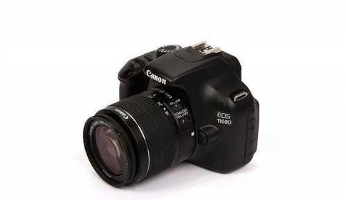 Зеркальный фотоаппарат canon eos1100 d