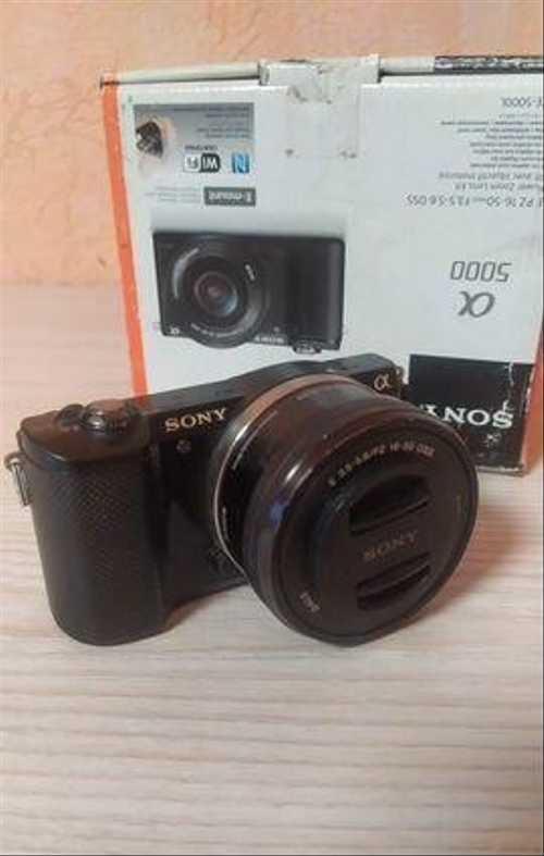 Беззеркальная камера Sony a5000