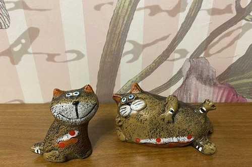 Фарфоровые статуэтки кот