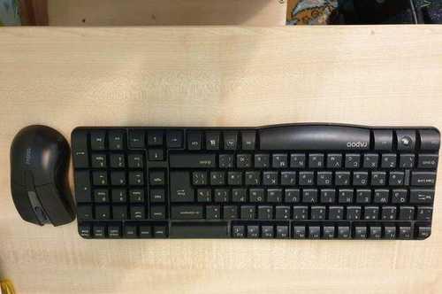 Беспроводная клавиатура и мышь Rapoo