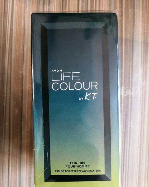Туал вода avon life color, 75 ML, новая