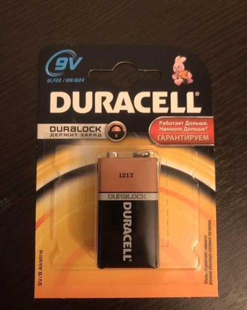 Батарейка крона Duracell