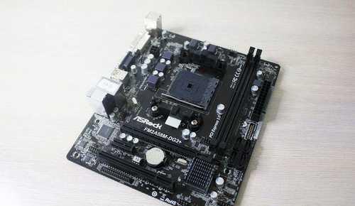 Материнская плата FM2+ asrock FM2A58M-DG3+