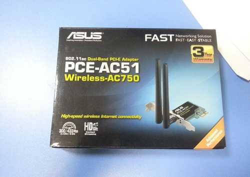 Wi-Fi адаптер asus PCE-AC51 б/у
