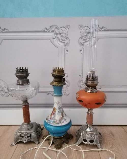 Керосиновая лампа Наполеон III