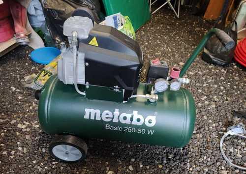 Воздушный компрессор metabo basic 250-50 w