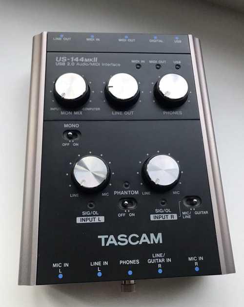 Звуковая карта Tascam us-144 mk2