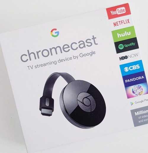 Тв-Приставка google chromecast