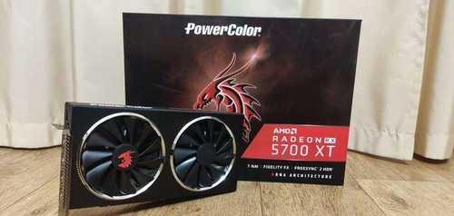 Rx 5700 XT 56 MH/S Powercolor Red Dragon