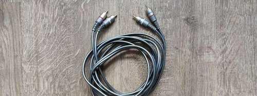 Межблочный кабель Belsis Silverline 3 м 2RCA-2RCA