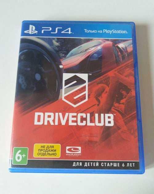 Игра PS4 «driveclub»