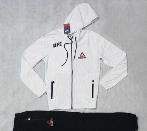 Reebok UFC White комплект толстовка юфс штаны