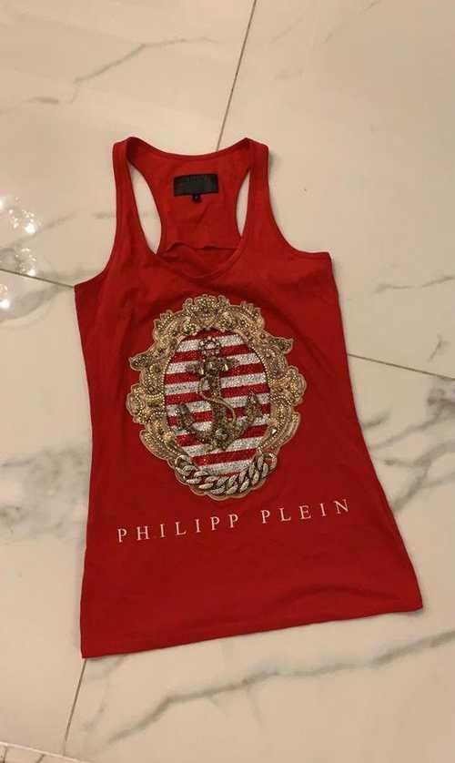 Топ philipp plein Новый. Размер S