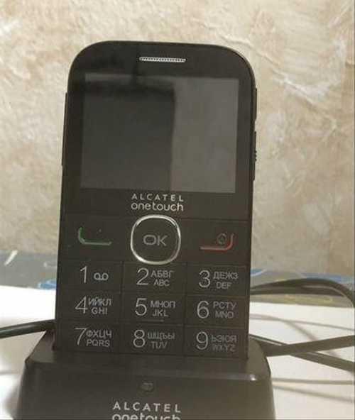 Телефон Alcatel one touch 2004 с докстанцией