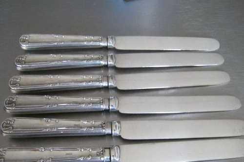 Серебряные десертные ножи