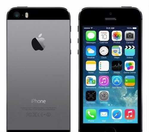Apple iPhone 5S 64Gb Space Gray (REF) Без Touch ID