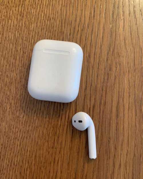 Наушники/чехол apple earpods 1 оригинал
