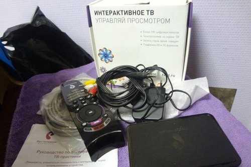 Тв приставка Ростелеком Iptv RT stb HD и пульт