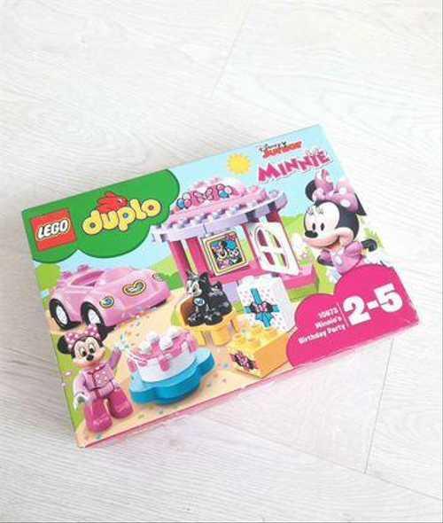 Lego duplo День рождения Минни оригинал