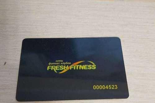Абонемент в фитнес клуб fresh fitness