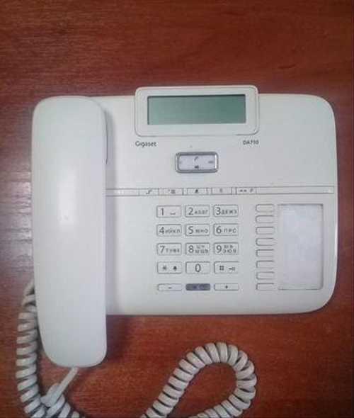 Проводной телефон gigaset DA710, белый