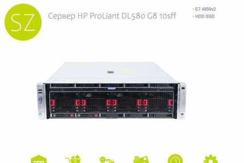 Сервер HP DL580 GEN8 10sff