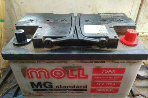 75Ач аккумулятор бу Moll MG Standart