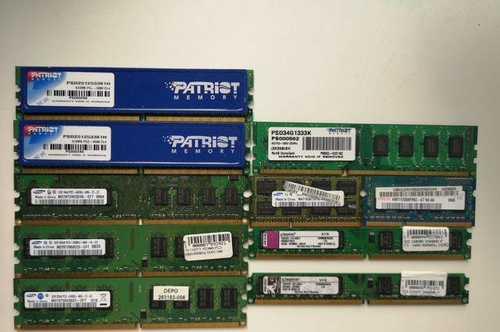 Озу DDR2, DDR3