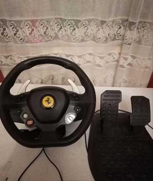 Игровой руль thrustmaster Ferrari 458 italia