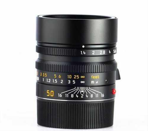 Leica 50mm f/1.4 Summilux-M asph black