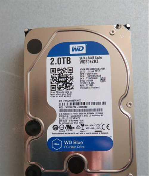 Жесткий диск wd blue 2tb. Western Digital WD Blue 2 ТБ wd20ezrz. Wd0002. Жёсткий диск WD сколько стоит на денег.