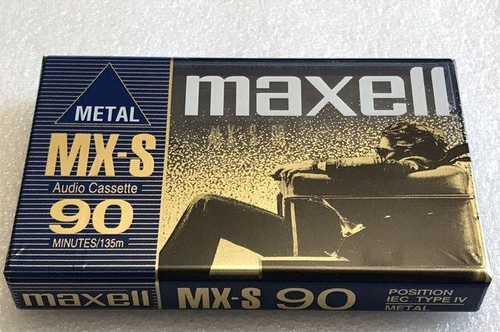 Аудиокассета Maxell MX-S90 (Made in Japan) новая