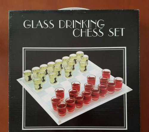 Шахматы Glass Drinking Chess Set