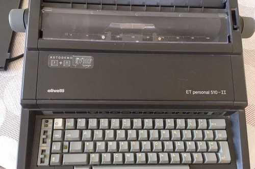 Печатная машинка olivetti