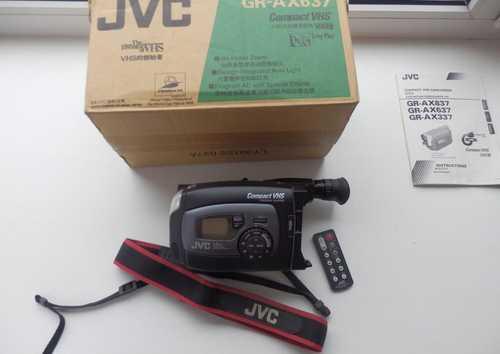 Видеокамера JVC compact GR-AX 637стандарт VHS
