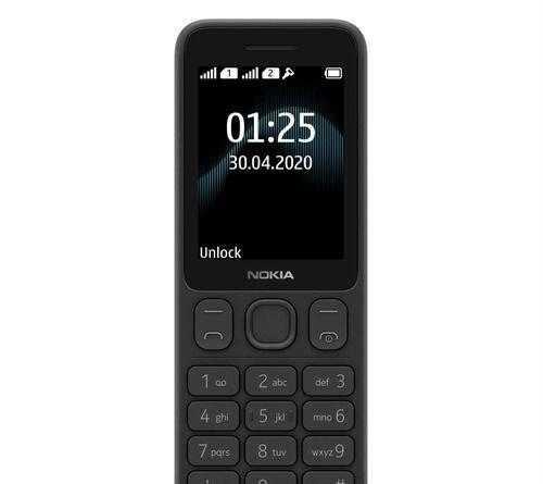 Телефон Nokia 125 Dual Sim (TA-1253) Черный