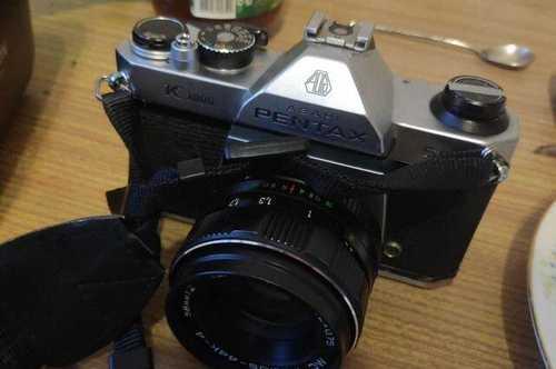 Пленочный фотоаппарат asahi pentax K1000