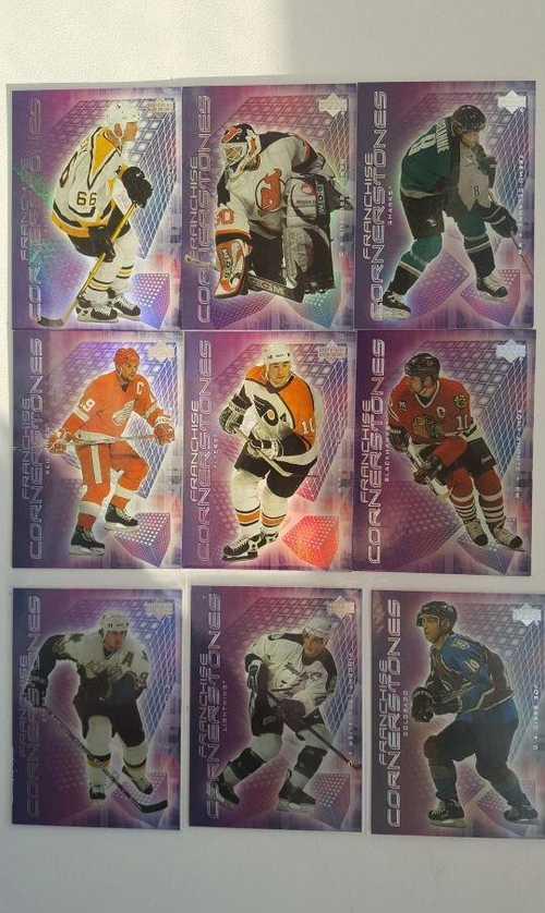 Подсерийки 2001-02 Upper Deck Franchise Cornerston