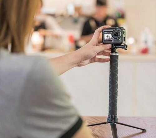 Карбоновый монопод Telesin для экшн-камер GoPro
