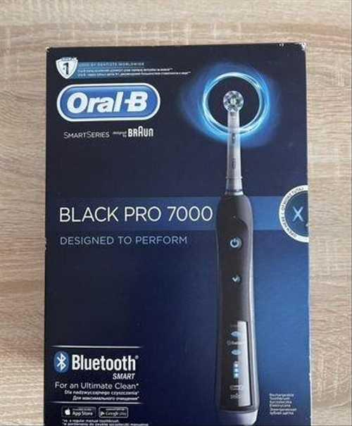 Электрическая Зубная Щетка Oral-B Black PRO 7000