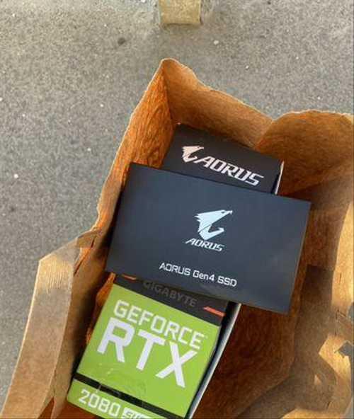 Видеокарта Aorus RTX 2080 Super