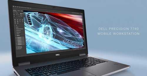 Новый Dell Precision 7740 Xeon 64GB RAM RTX 3000