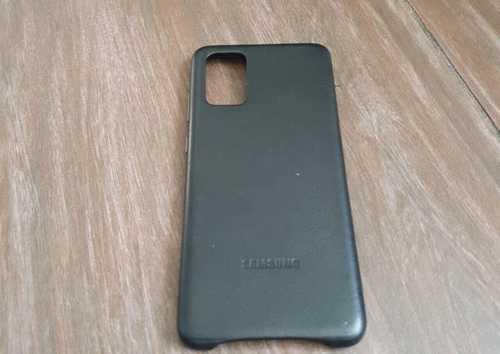 Кожаный чехол Samsung S20+
