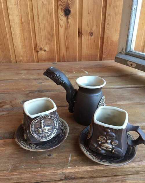 Кофейный набор - турка и чашечки