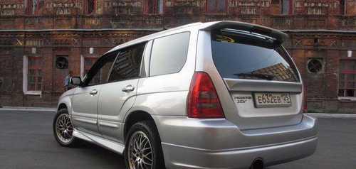 Спойлер subaru forester sg